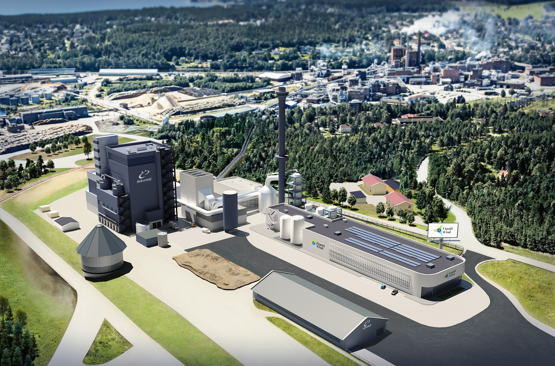 Nyteknik: Liquid Wind bygger världens första elektrobränslefabrik